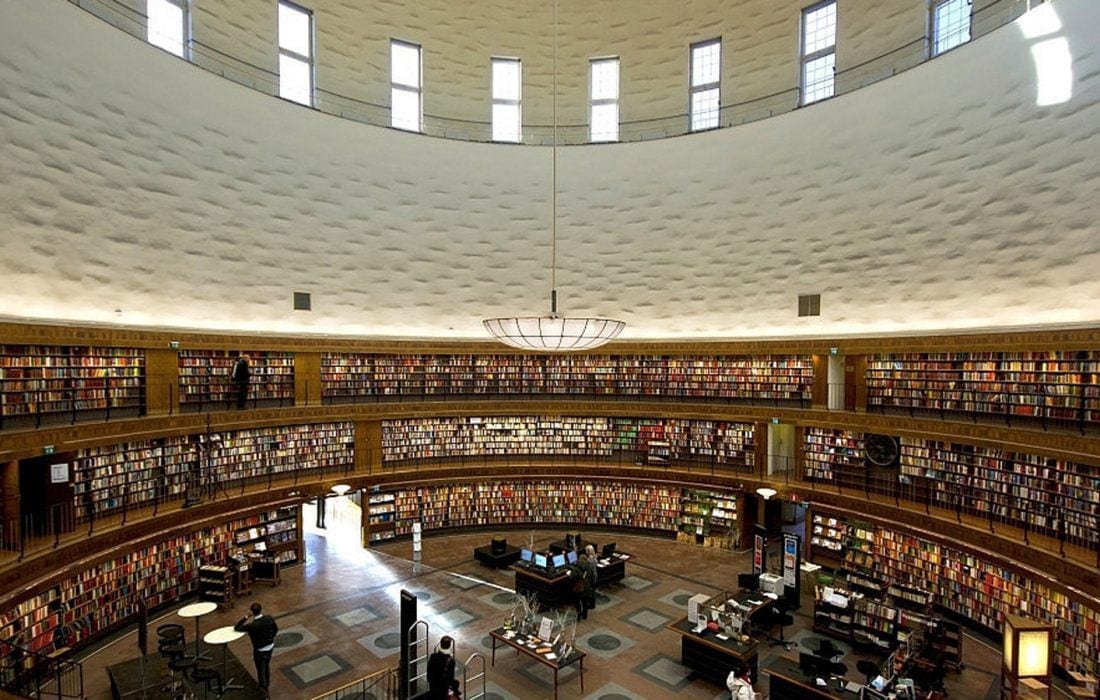 Large Architecture | Asplund Library Expansion