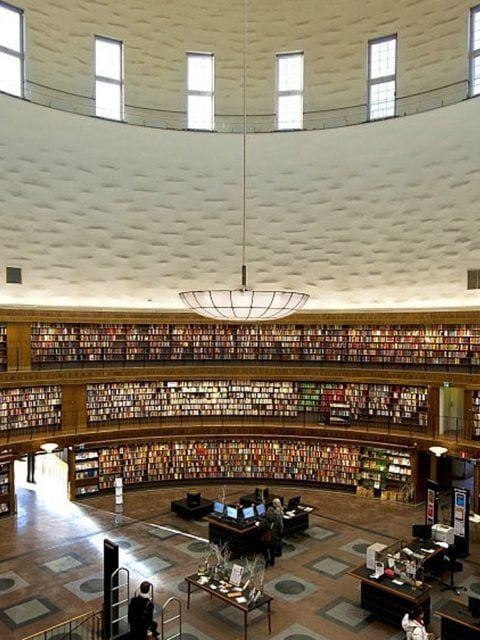Large Architecture | Asplund Library Expansion